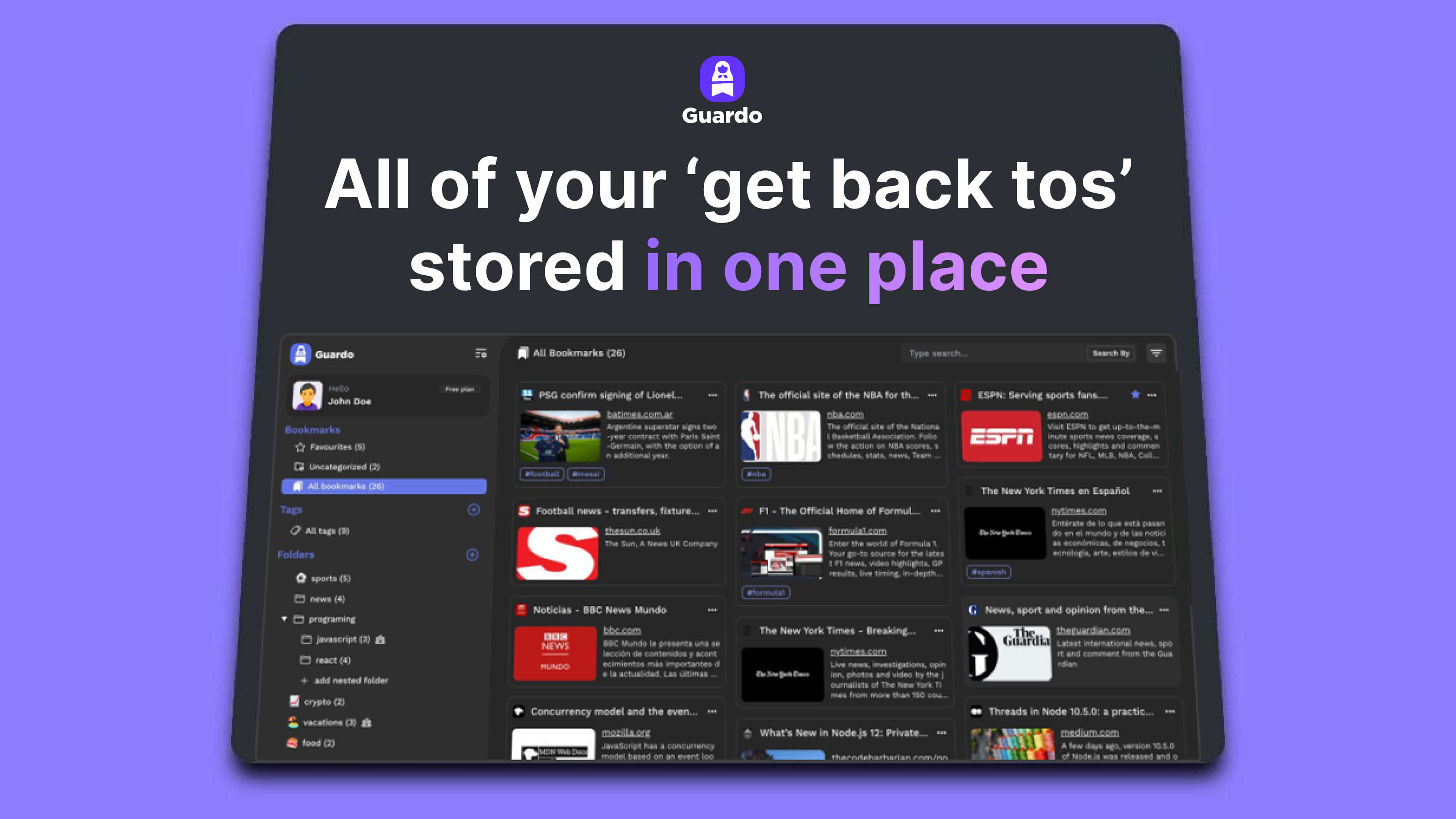 BacktoIt.io — All your get back tos stored in one place
